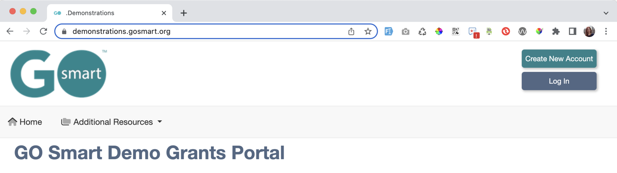 Applicant Portal URL and Buttons - GO Smart™