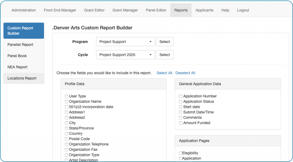 Custom Reports - GO Smart™
